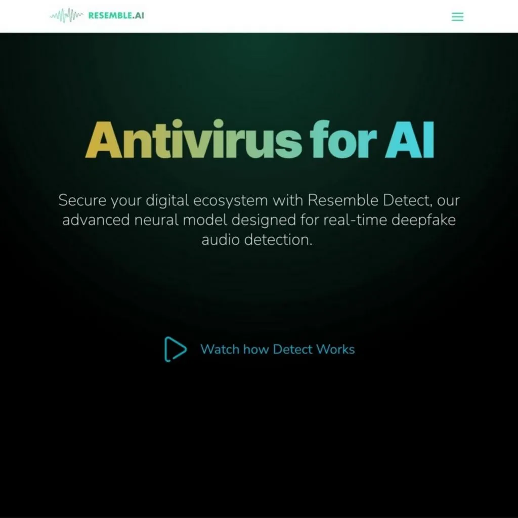 Resemble AI - Detect | DetectorTools.ai